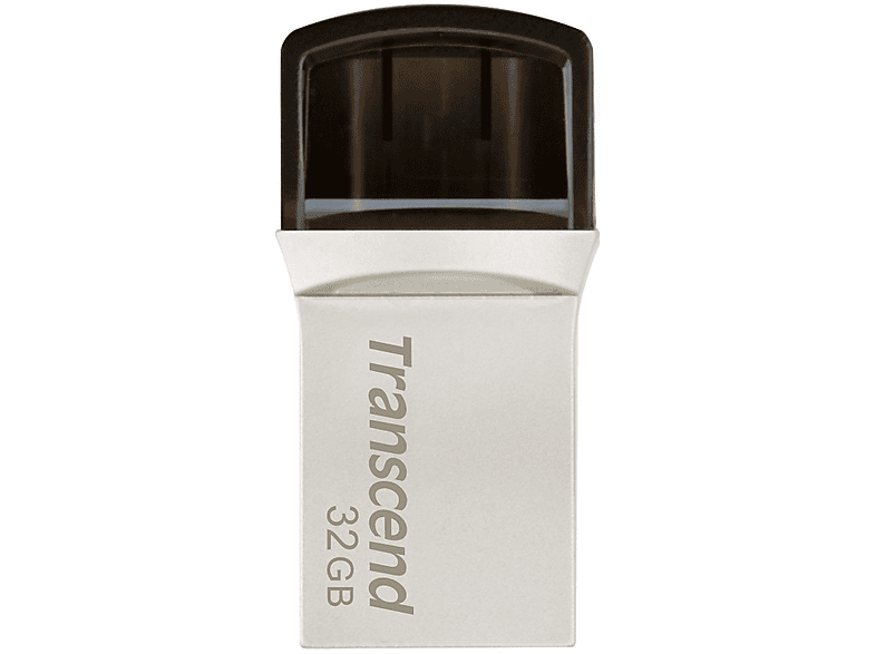 Pamięć USB TRANSCEND JetFlash 890 Czarny, Srebrny | MediaMarkt