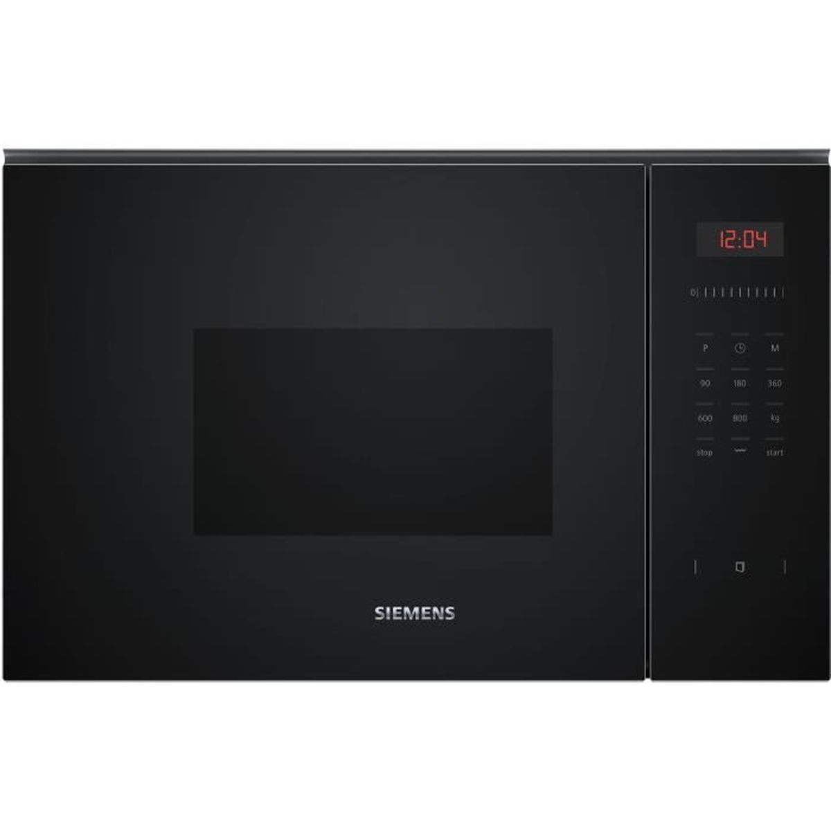 Microondas integrable | SIEMENS iQ300 BE523LMB1F, 5 potencia, Negro | MediaMarkt
