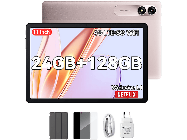 Tablet BLACKVIEW Tab 90, 128 GB, 10,9 ", Rosa | MediaWorld.it