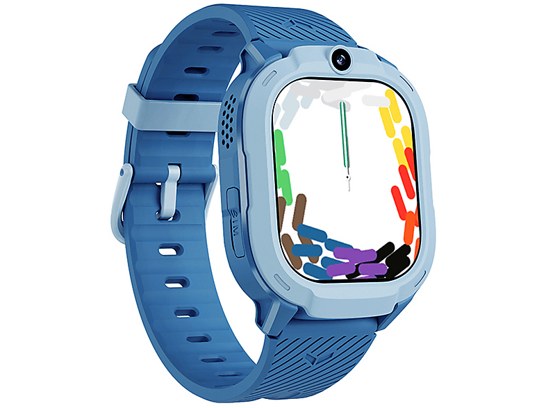 FOXSPORT T70 Kinder Smartwatch Silikagel, Blau | MediaMarkt