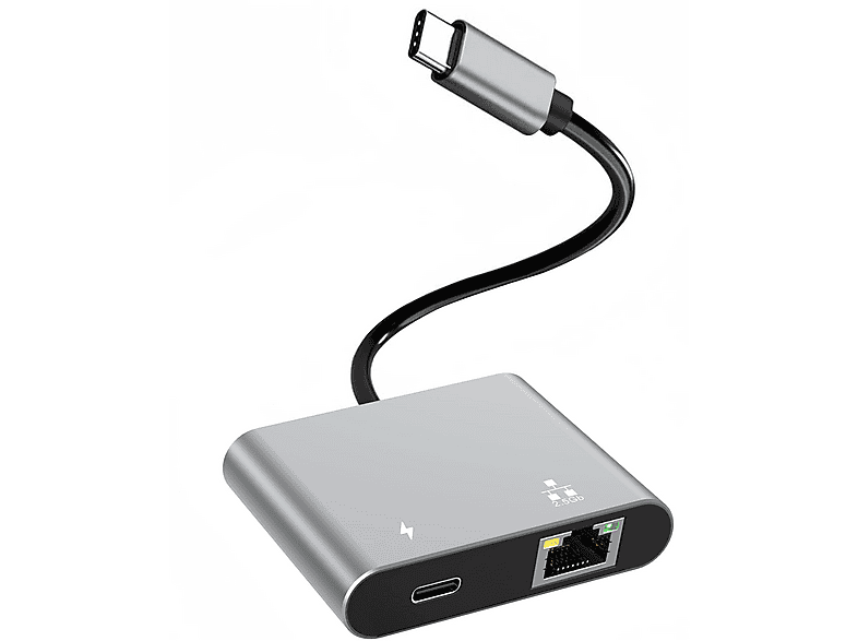 MARKETHAVEN 2,5G LAN Adapter Ethernet Adapter USB C auf RJ45 WLAN ...