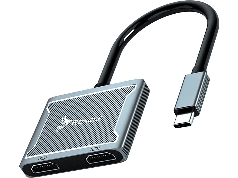 REAGLE HUB USB-C Adapter Dual 2x HDMI 4K MST USB MacBook HDMI Splitter ...