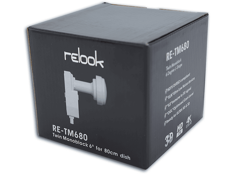 RELOOK RE-TM 680 Monoblock Twin 0,2dB Monoblock LNB | MediaMarkt