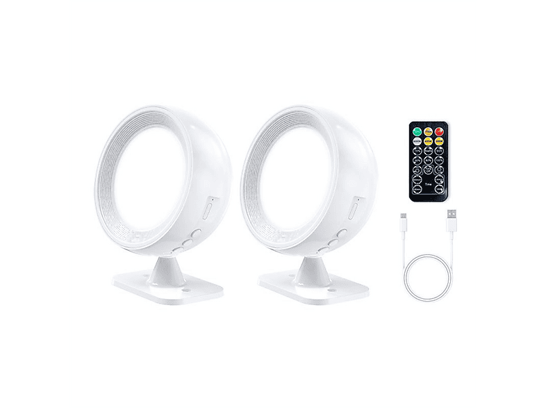 SYNTEK 2er Set dimmbar magnetisch USB Lamp | MediaMarkt