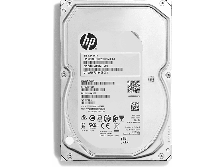 HP 2Z274AA, 2 TB, HDD, 3,5 Zoll, intern | MediaMarkt