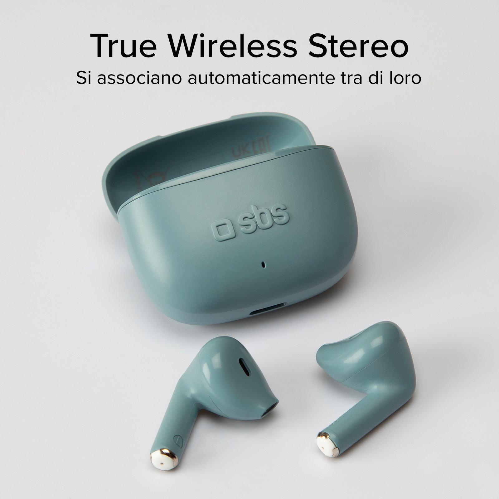 SBS Go Pods AURICOLARI WIRELESS, Verde, Colore benzina | MediaWorld.it
