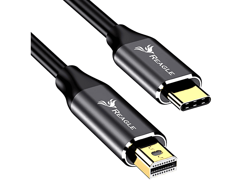 REAGLE Thunderbolt USB-C Mini DisplayPort 4K 1M Kabel USB-C Kabel ...