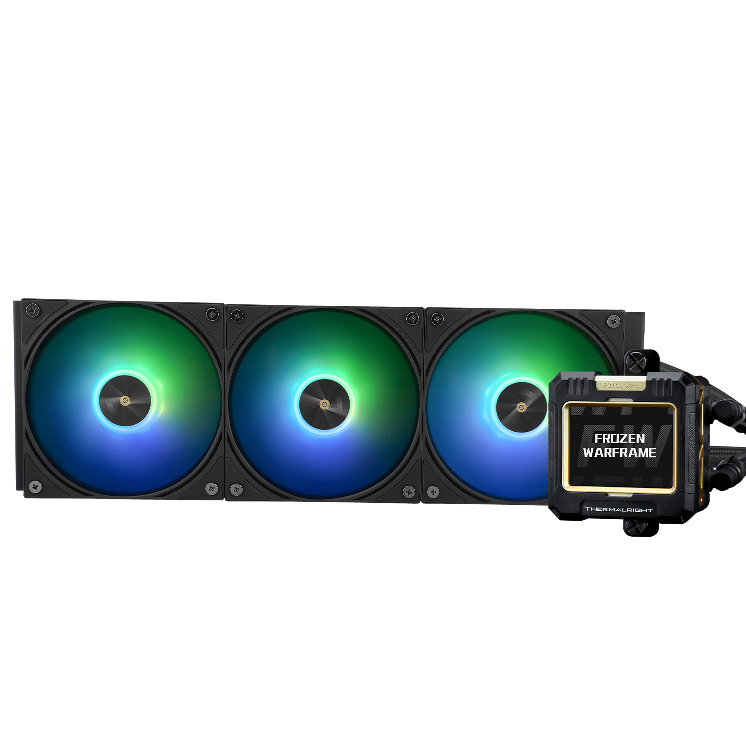 THERMALRIGHT Frozen Warframe 360 CPU-Kühler, Schwarz | SATURN