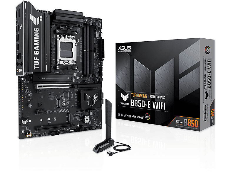 Placa base | TUF GAMING B850-E WIFI ASUS, ATX, AMD B850, Sockel AM5 ...