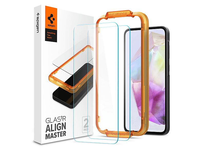 SPIGEN GLAS.tR AlignMaster Folie i szkła ochronne voor Samsung ...