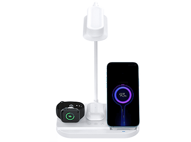 Cargador inalámbrico | EVELATUS ELIG-T8W, Blanco | MediaMarkt