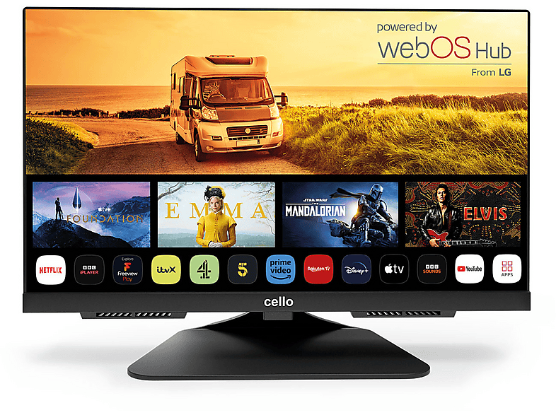 CELLO 22 Zoll Smart 12V TV LED TV (22 Zoll / 56 cm, Full-HD, SMART TV) | SATURN