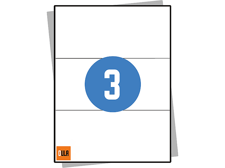 DULA 3 Stickers per vel Stickervel A4 | MediaMarkt