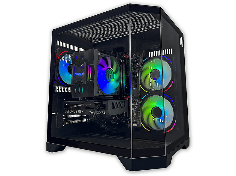 NITROPC Advanced Silver, PC Gaming mit Intel® Core™ i3 12100/F ...