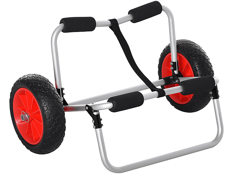 HIYORI Klappbar Alu bis 90 kg Belastbar Bollerwagen, Silber | MediaMarkt