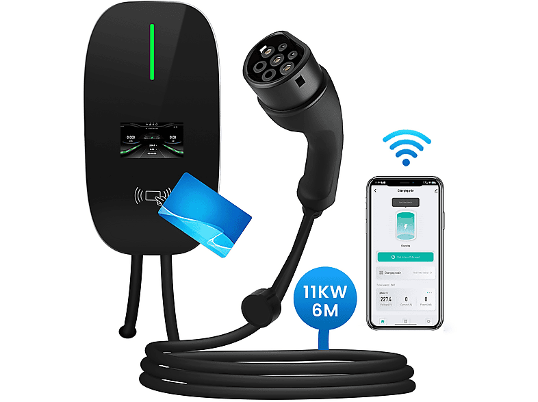 HEXINEX Typ 2 3 Phase 11kW App 6M WALLBOX | MediaMarkt