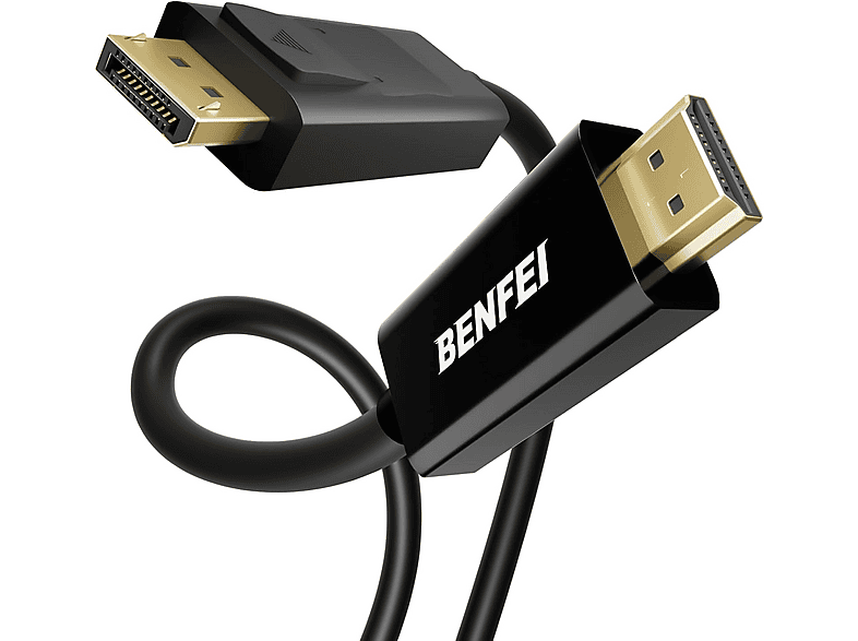 BENFEI 2er 4K DisplayPort auf HDMI Kabel Adapter | MediaMarkt