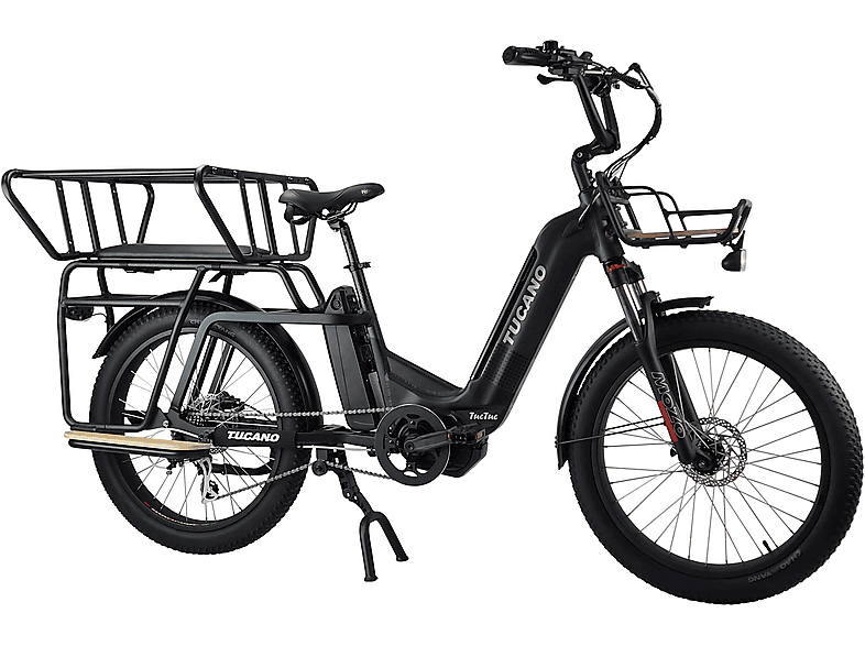 Bicicleta urbana | TUCANO BIKES Tuc Tuc 24 Mid Motor 250W Dark Gray ...