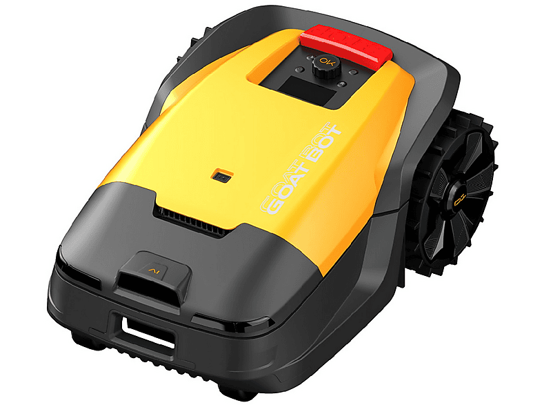 Robot cortacésped | Unicut H1 GOAT BOT, Yellow | MediaMarkt