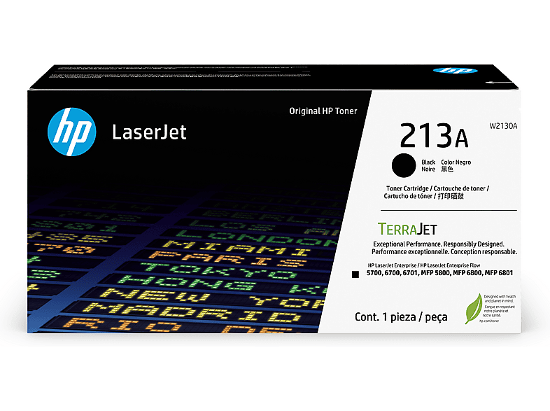 HP 213A Blk Original LaserJet Toner Crtg Czarny | MediaMarkt