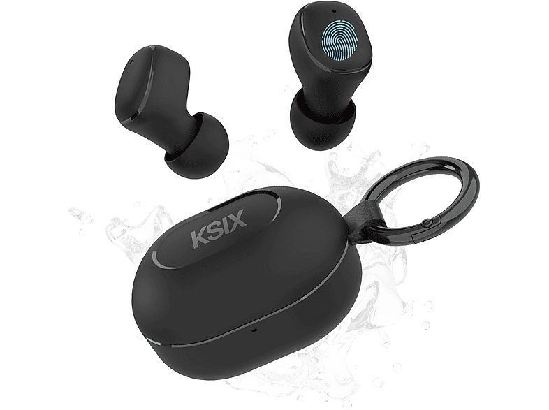 Auriculares True Wireless | Neutron KSIX, Intraurales, Bluetooth, Negro ...