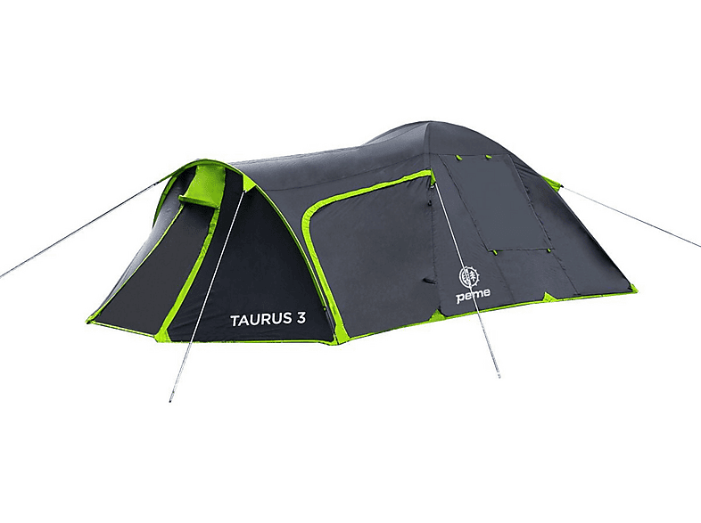 Tienda de campaña | PEME Peme Taurus 3, negro | MediaMarkt