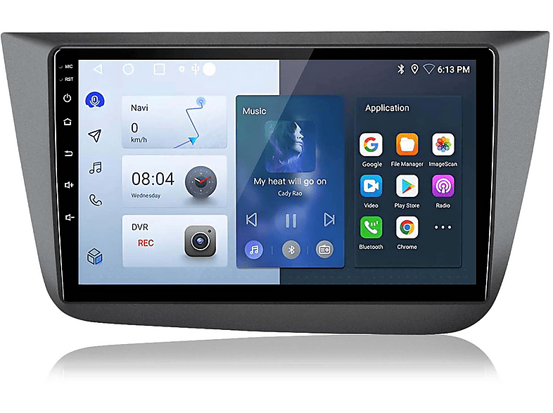 AWESAFE Seat Altea 2004-2016 autoradio 32 GB, DAB+, FM, Bluetooth ...