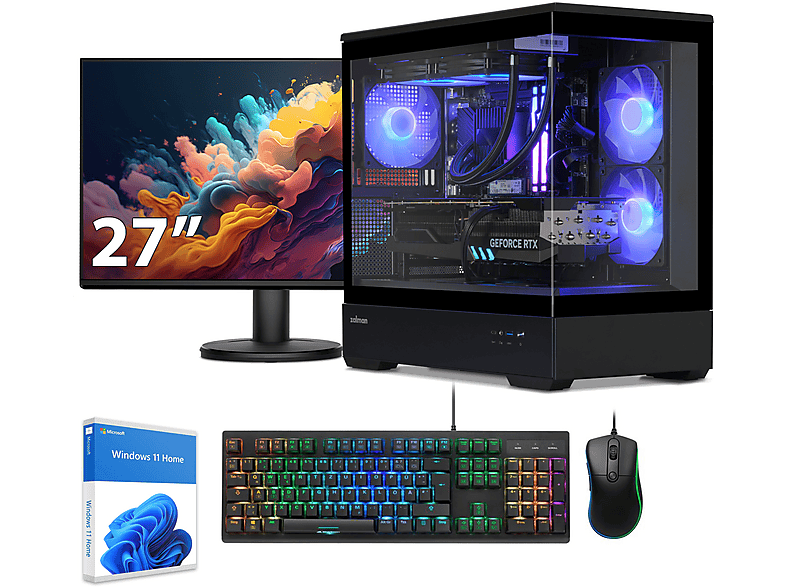 SEDATECH Intel i7-12700KF mit Wasserkühlung, Komplett PC mit Intel® Core™ i7, 32 GB RAM, 2000 GB ...