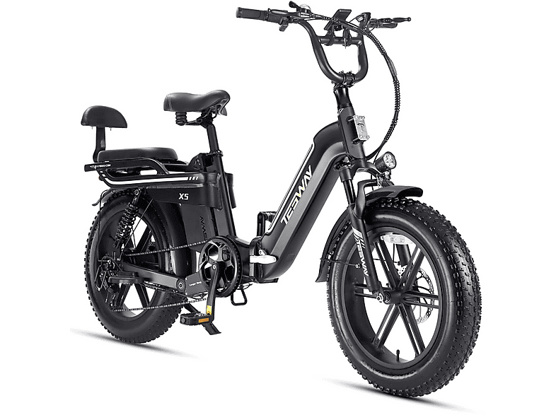 TESWAY X5 Lastenrad (Laufradgröße: 20 Zoll, Unisex-Rad, 1440 Wh ...