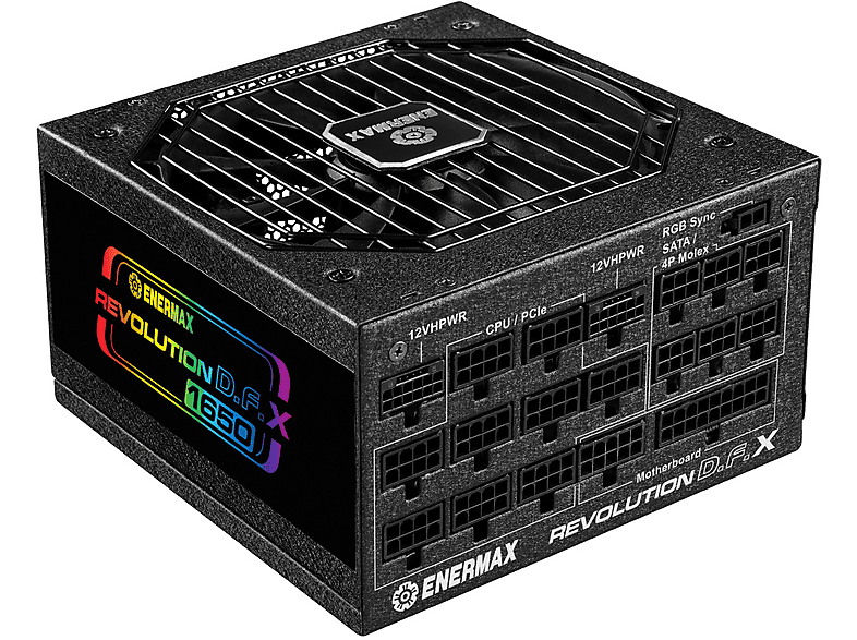ENERMAX Enermax Power Supply 1650W Revolution DFX ATX 3.0 80+ Gold ...