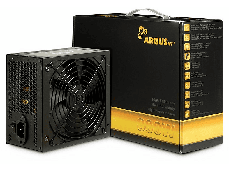 INTER-TECH 800W Inter-Tech Argus GPS-800 80+ Gold Gold 800 Watt 80 PLUS ...
