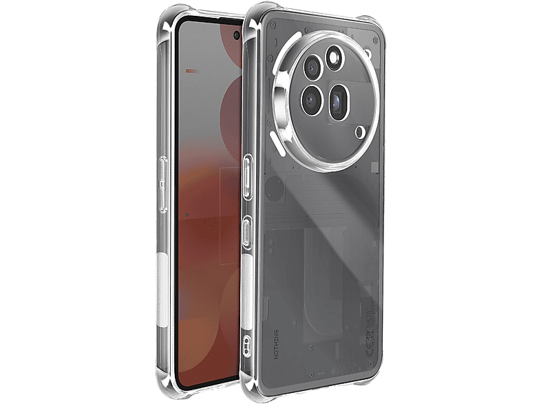 AVIZAR BUMP, Bumper, Nothing, Phone 3a Pro, Transparent | SATURN