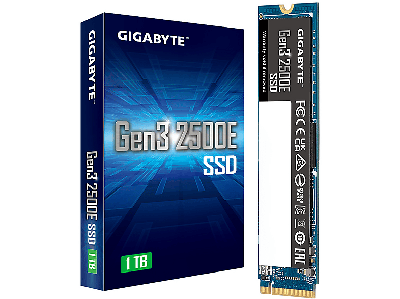 HARD DISK INTERNO GIGABYTE Gen3 2500E SSD 1TB 1 TB, 2400 Mbyte/s, USB 1 ...