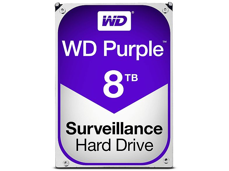 Disco duro HDD interno 8 TB | WESTERN DIGITAL Purple, Interno | MediaMarkt