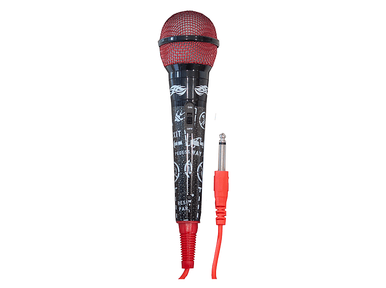 IDANCE iDance Color Mic CLM3 Microfoon Rood/Zwart Microfoons Zwart ...