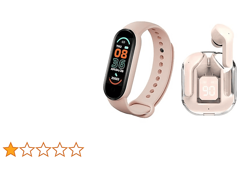 EKO TWS Imagine Bluetooth 5.3 ENC, Over-ear Kopfhörer Bluetooth Rosa ...