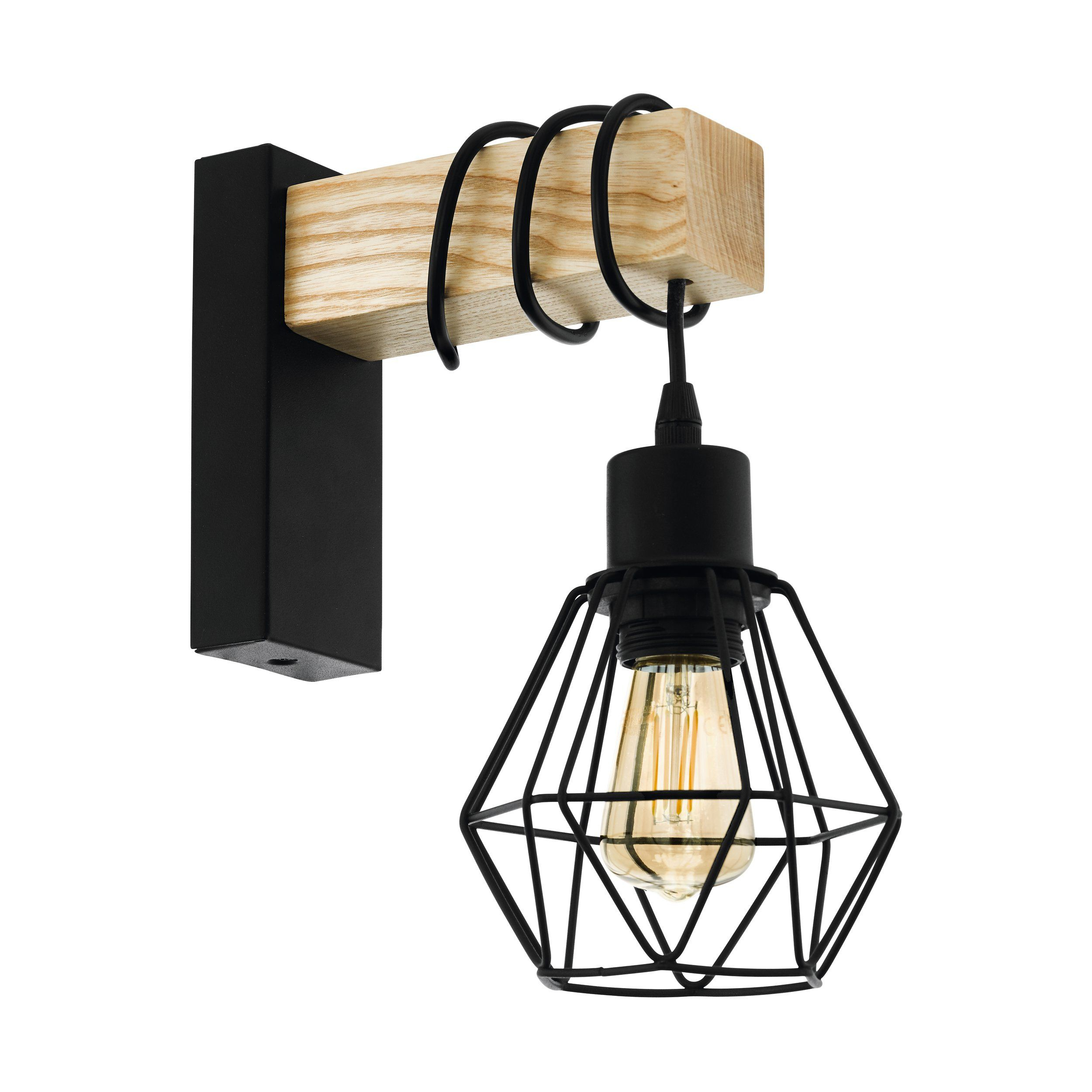 Lampa EGLO TOWNSHEND 5 Czarny, Brązowy | sprawdź cenę i opinie w MediaMarkt