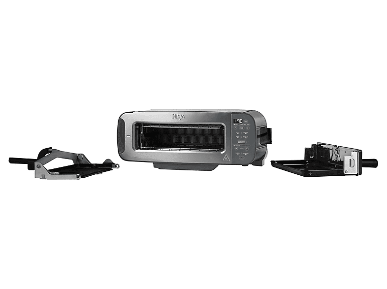 NINJA ST202EU FOODI 3-IN-1 TOASTER,GRILL,PANINI Toaster Silber (2400 ...