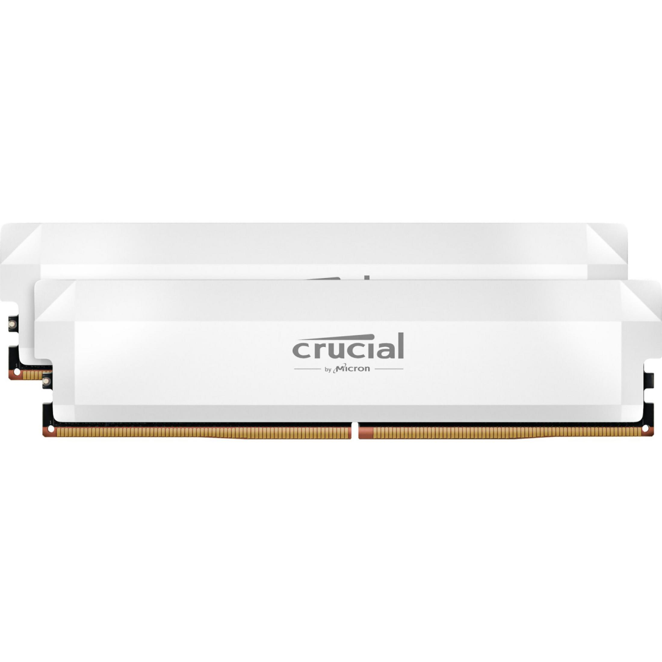 CRUCIAL CP2K32G64C40U5W 64GB (2X32GB) DDR5-6400 WHITE Arbeitsspeicher ...