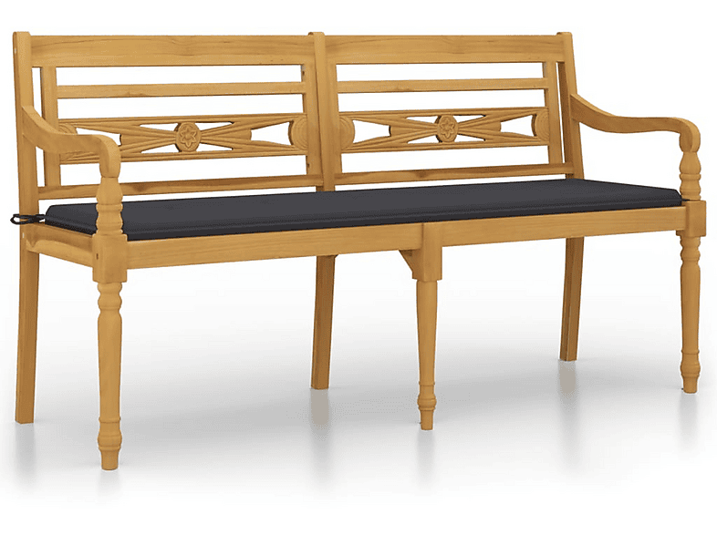 VIDAXL 3100826 Gartenbank, Grau | MediaMarkt