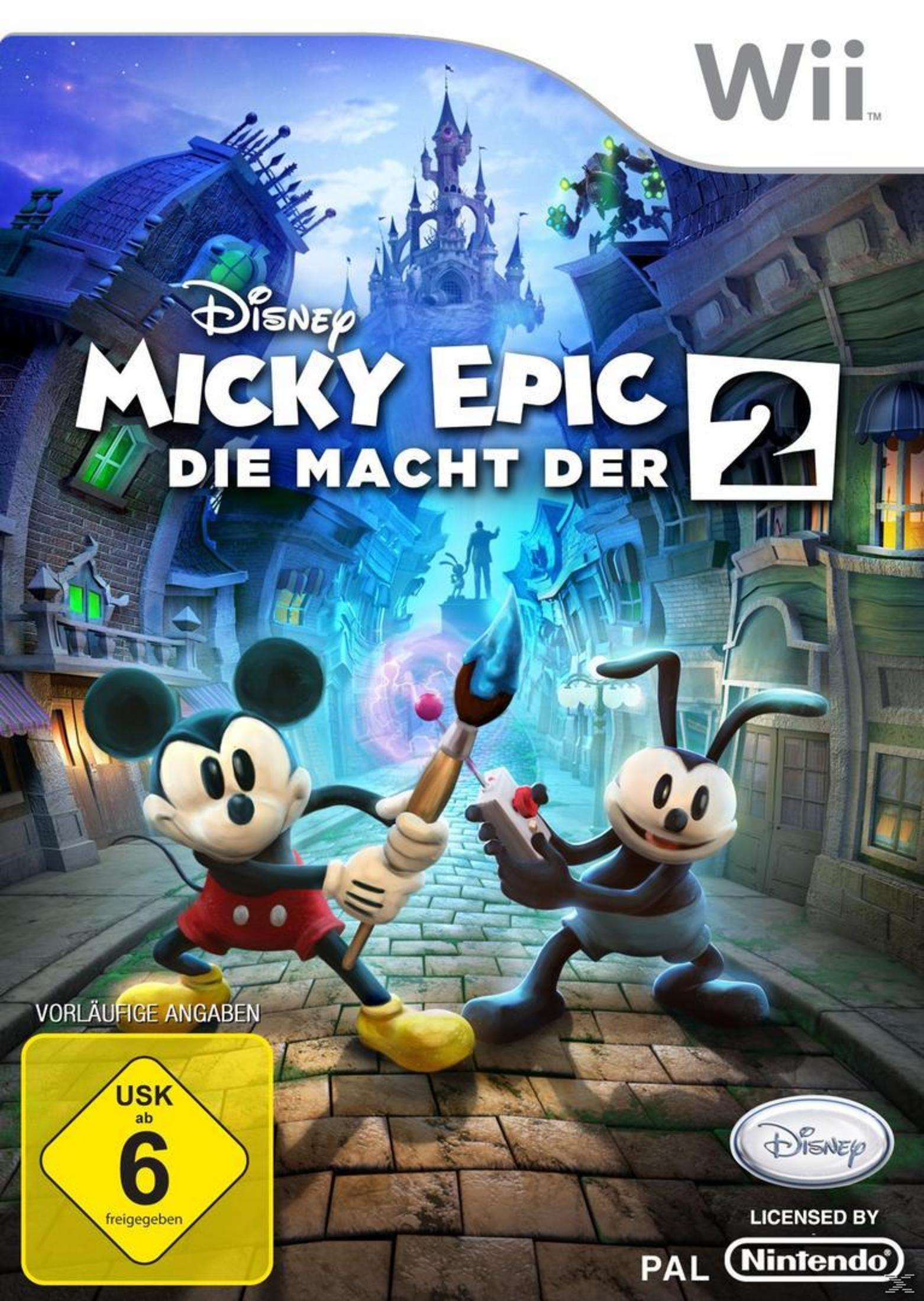 WII DISNEY MICKY EPIC | DIE MACHT DER 2 - [Nintendo Wii] | MediaMarkt