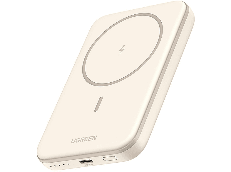 UGREEN 25207 5000MAH MAG. WIRELESS POWER BANK BEIGE Powerbank 5000 mAh ...