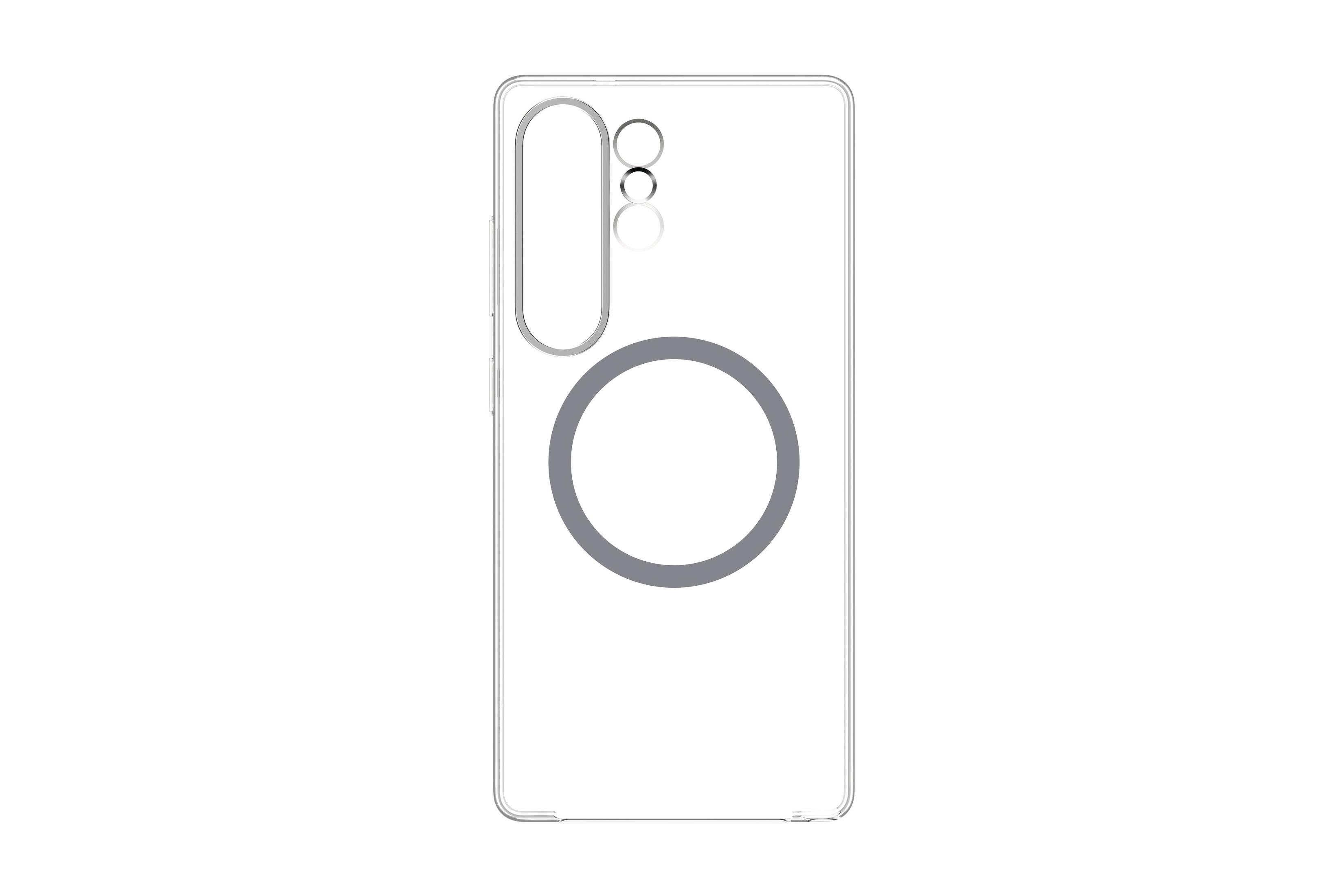 SAMSUNG GP-FPS938SAATW S25ULTRA CLEAR MAGNET CASE, Couverture intégrale ...