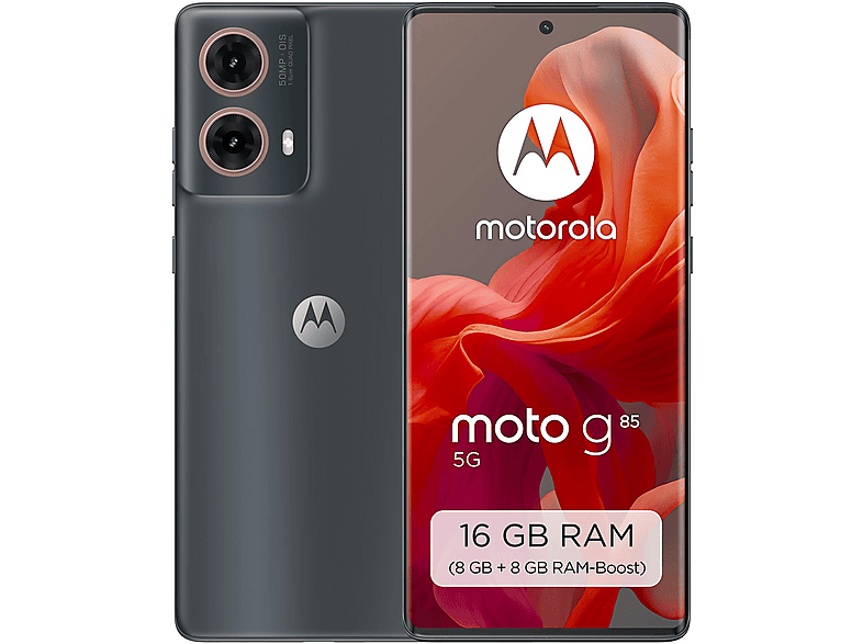 MOTOROLA moto g85 5G, Grey, Móvil Android, 256 GB, 8 GB RAM, 6,67 " P ...