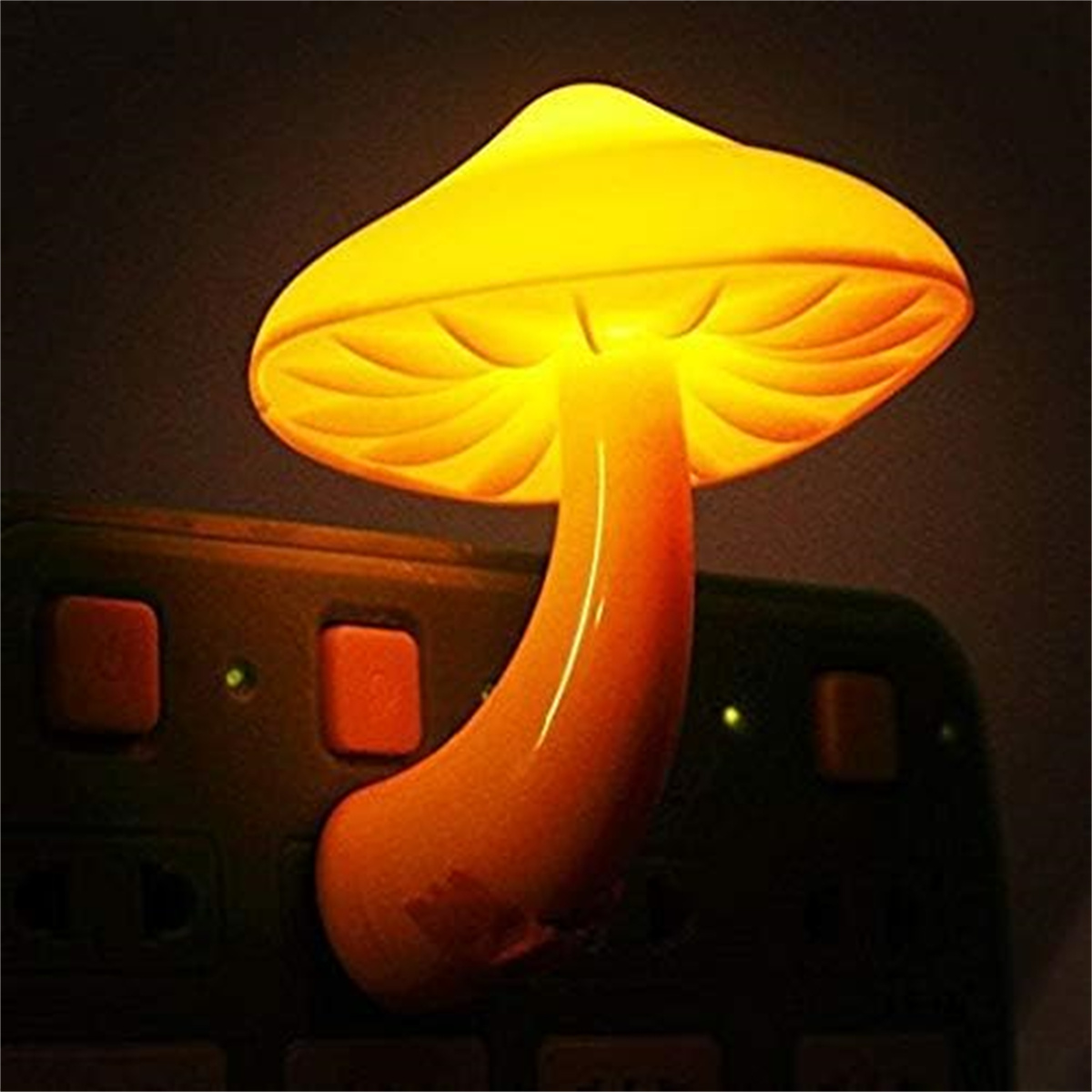 JEDBESETZT LED-Pilz-Nachtlicht mit Dämmerungssensor LED Table Lamp ...