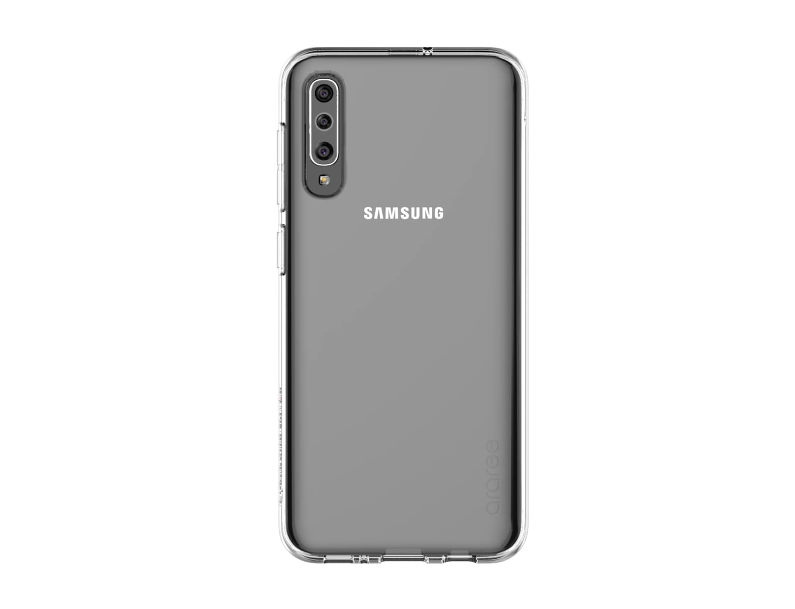 SAMSUNG GP-FPA505KD, Bumper, Samsung, Galaxy A50 A505, Transparent ...