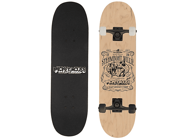 MICKEY MOUSE Disney Perfekt für Gehwege & Parks 79x20x12 cm Skateboard ...