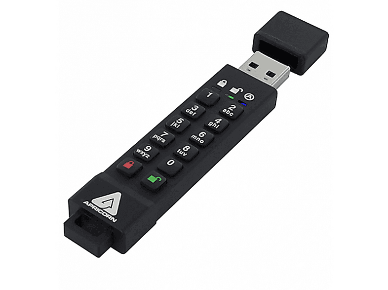 APRICORN 64GB Aegis Secure Key 3z USB 3.1 64 GB USB-stick | MediaMarkt