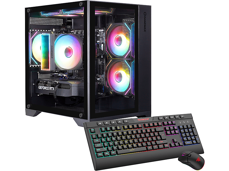 GAMEMAX Infinity Mini BK 7479, Gaming-PC mit AMD Ryzen™ 5 7500F ...