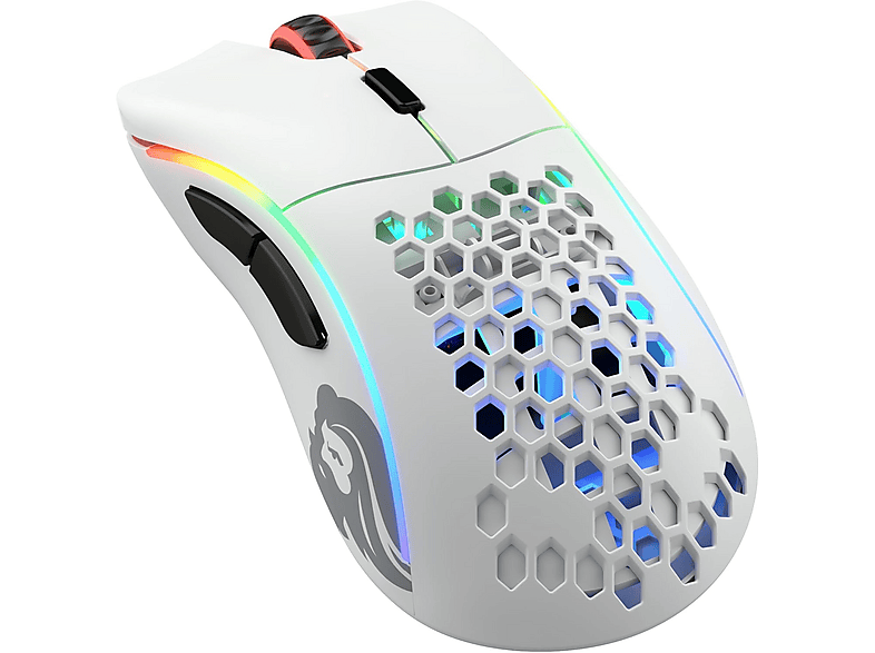 GLORIOUS PC GAMING RACE Model D Wireless Maus Gaming, Weiß | MediaMarkt